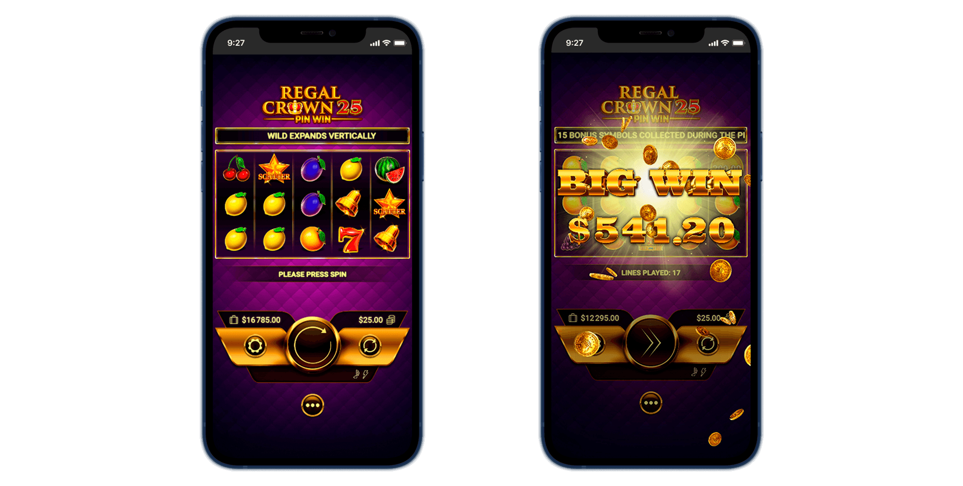 Regal Crown 25 Online Slot Amigo Gaming