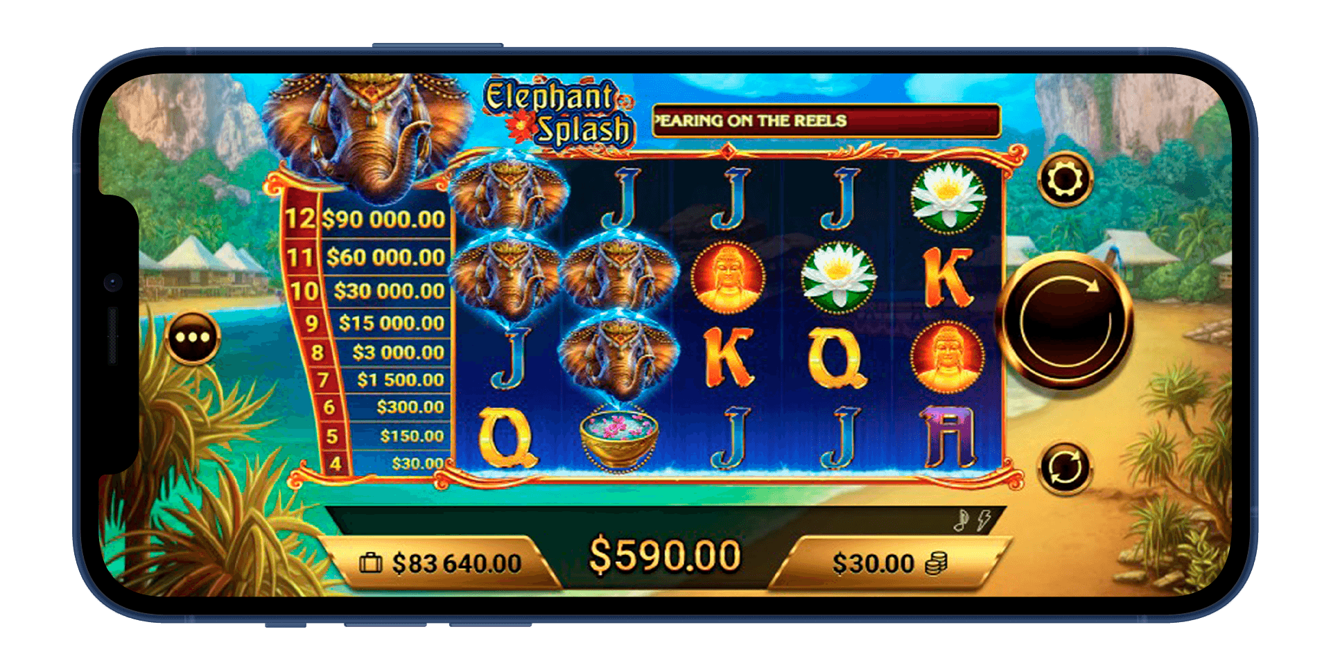Elephant Splash — online slot | Amigo Gaming